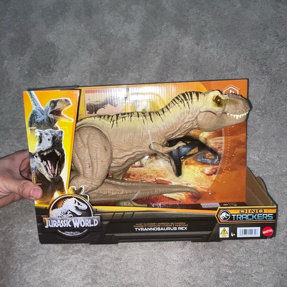 Mattel | Toys | Jurassic World Tyrannosaurus T Rex Dinosaur Toy With ...